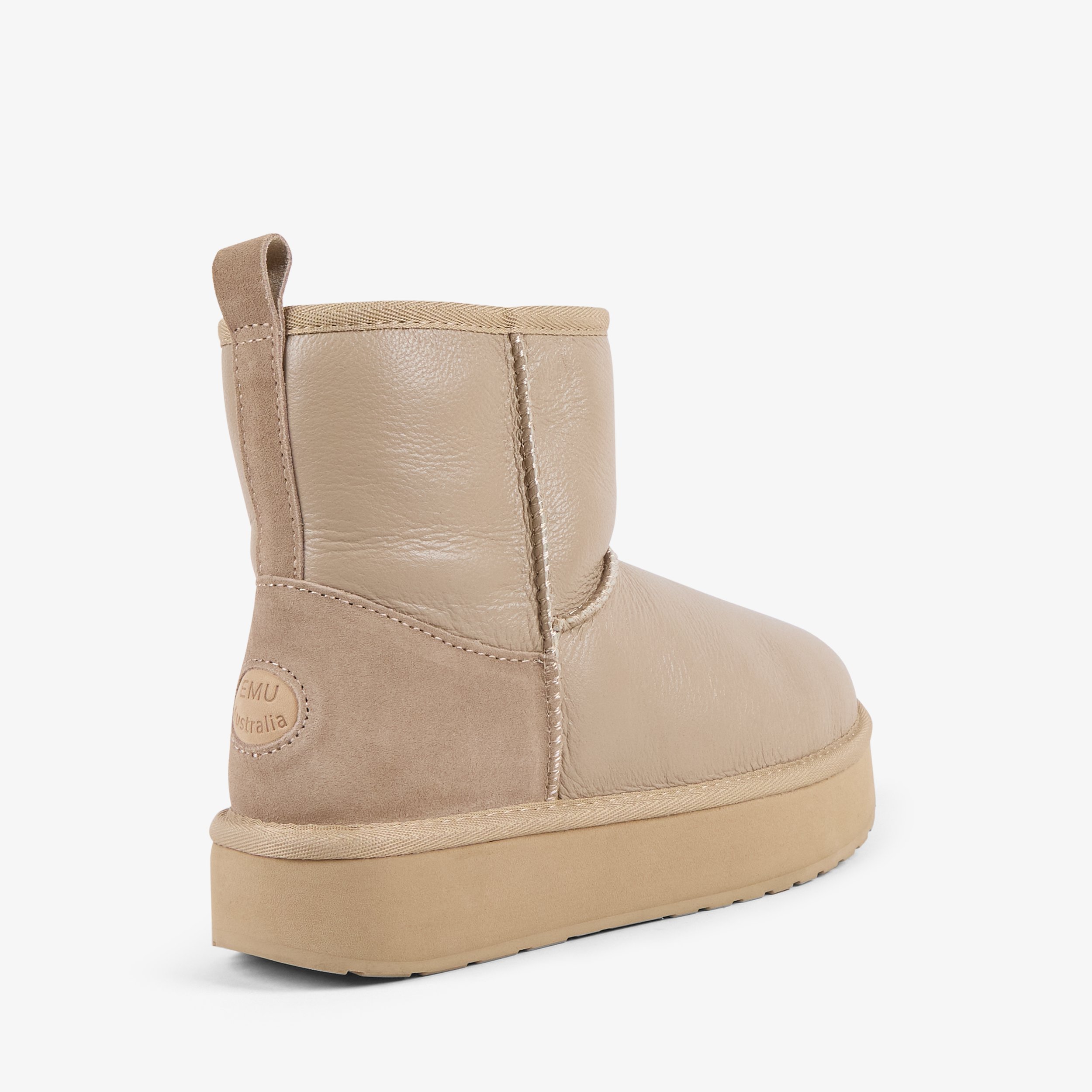 Stinger Mini Flatform Leather SAND | EMU Australia