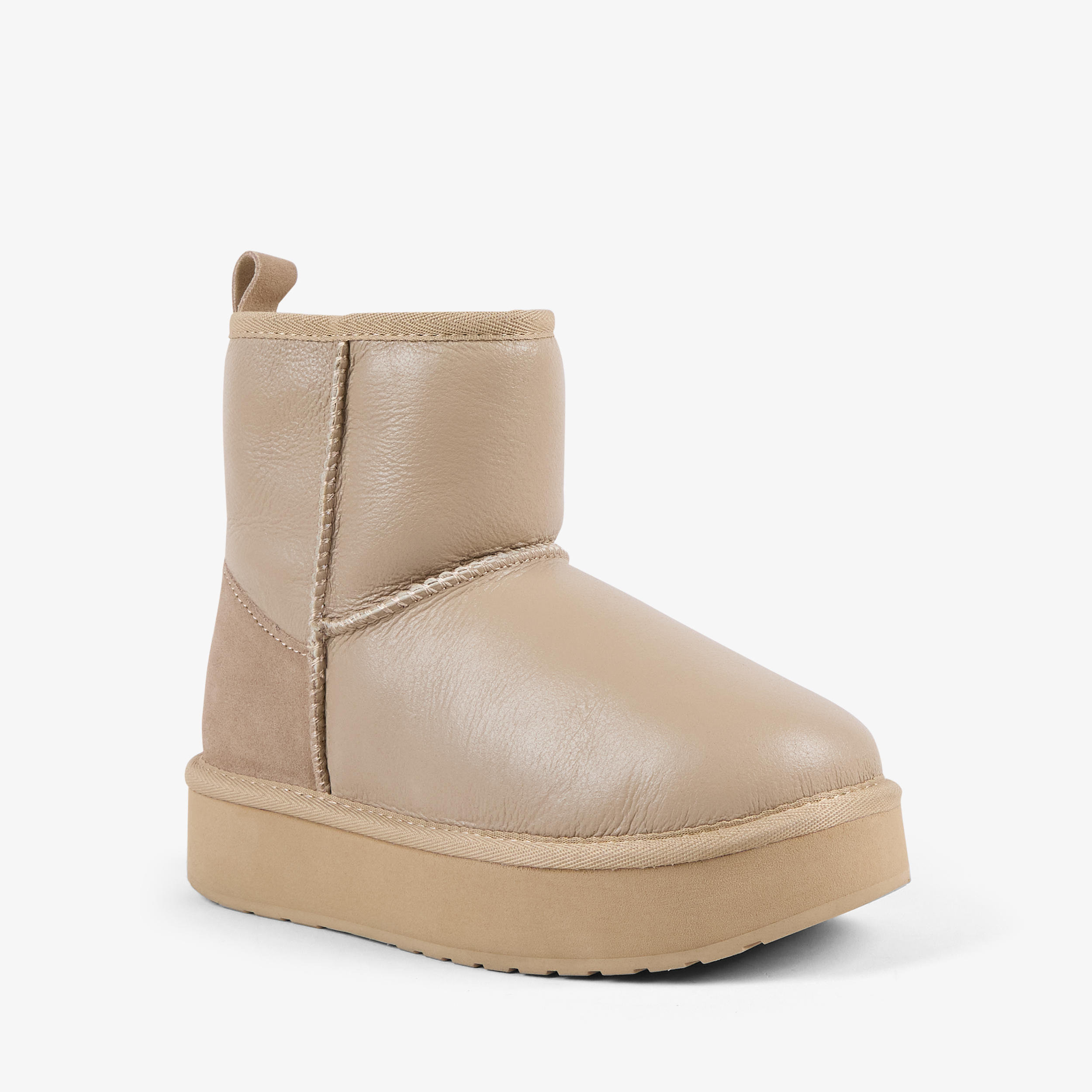 Stinger Mini Flatform Leather SAND | EMU Australia